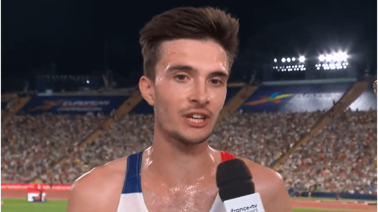 Athlétisme : le Deux-Sèvrien Hugo Hay en colère après sa chute
