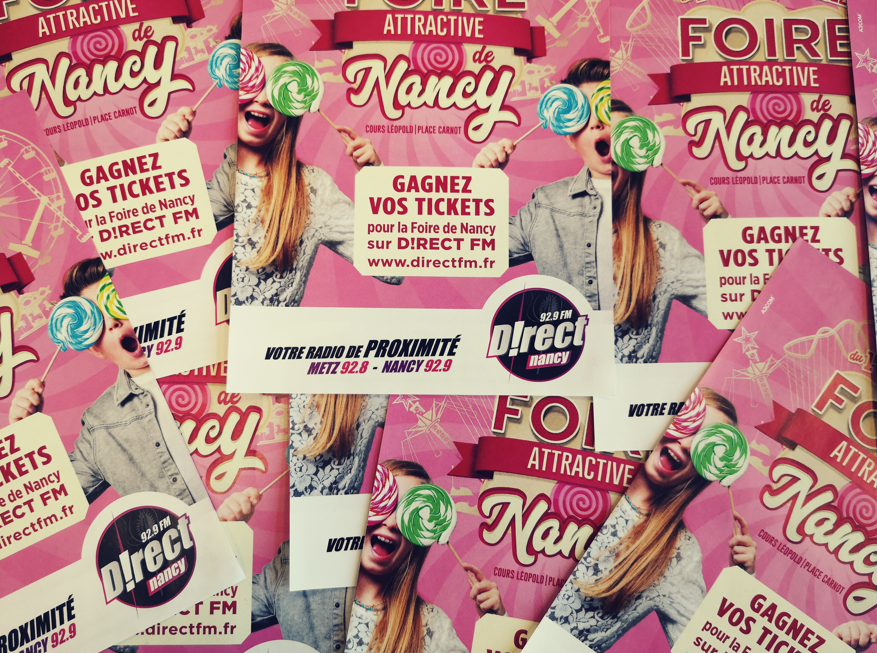 Vos places pour la Foire Attractive de Nancy Vos places pour la Foire Attractive de Nancy