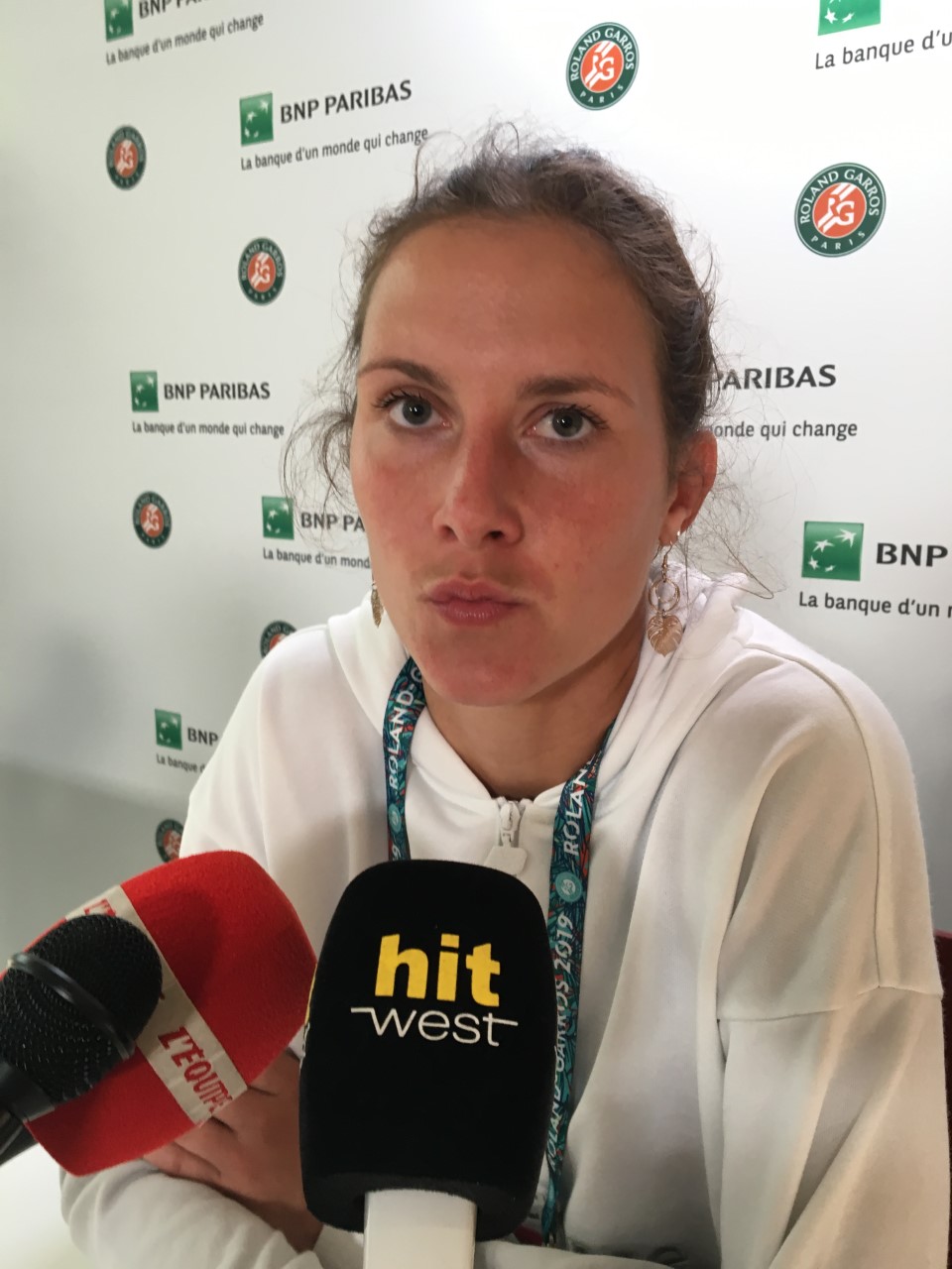 Audrey Albié éliminée à Roland-Garros - HIT WEST