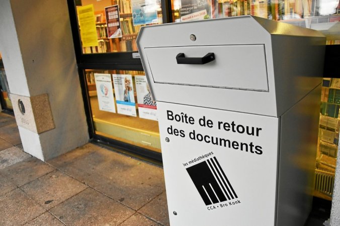 Une boîte de retour permanent à la médiathèque de Concarneau - OCEANE FM
